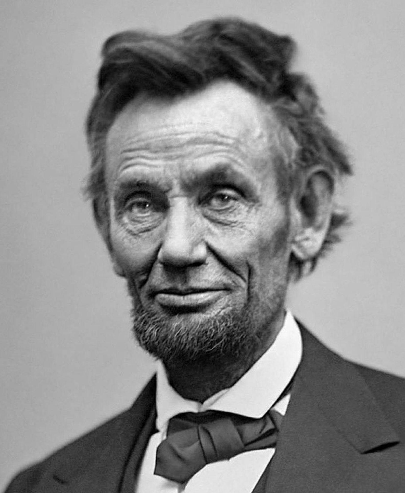 Abraham Lincoln Portrait by Alexander Gardner february 1865 | Etsy