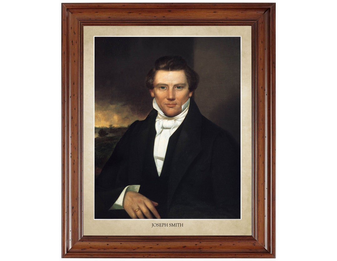 Joseph Smith Portrait; 18x24" Print on Premium Photo Paper (does Not ...