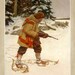 Trapper Attacked by Wolves by Philip Goodwin; 18x24" Print Displaying ...