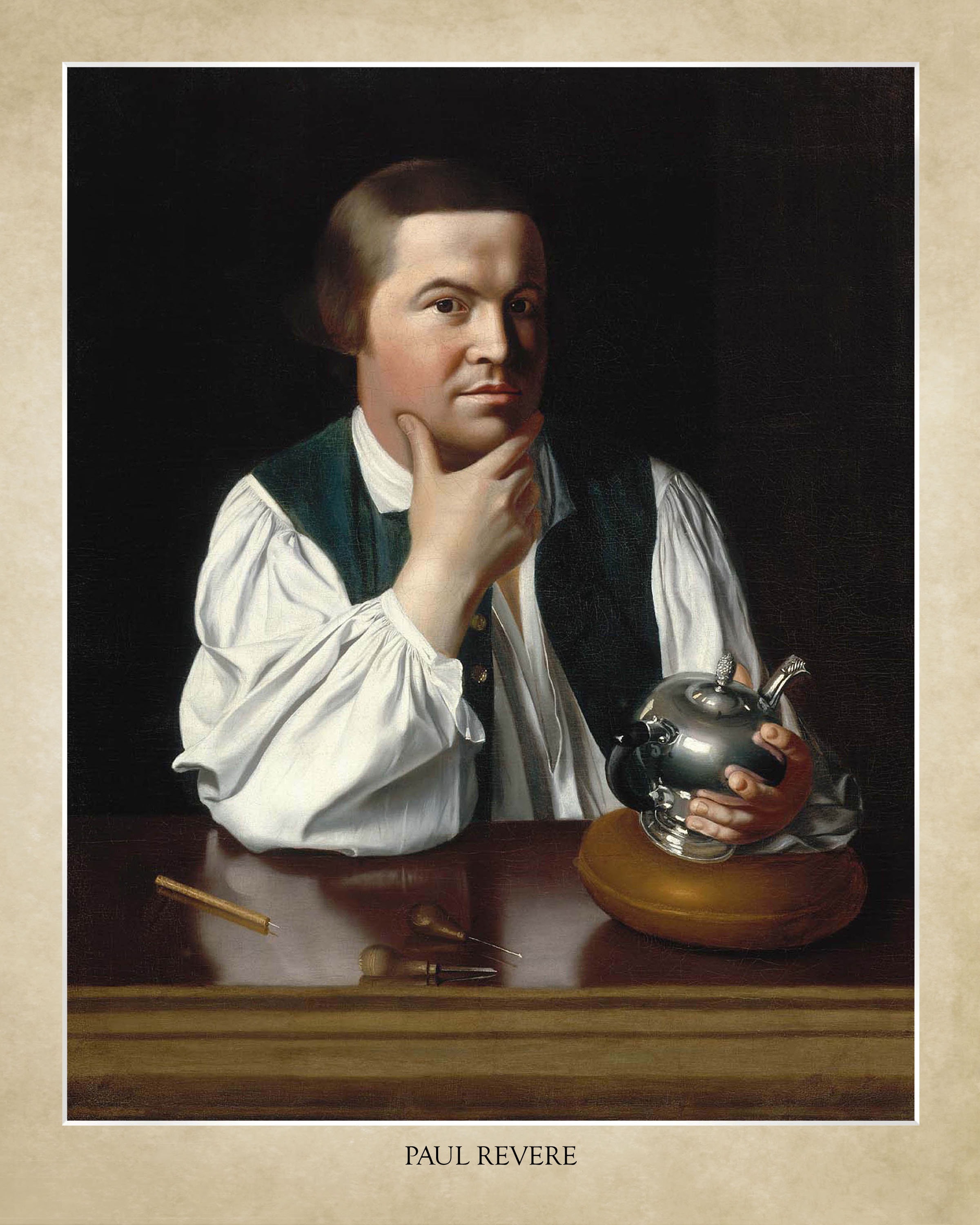 Portrait Of Paul Revere