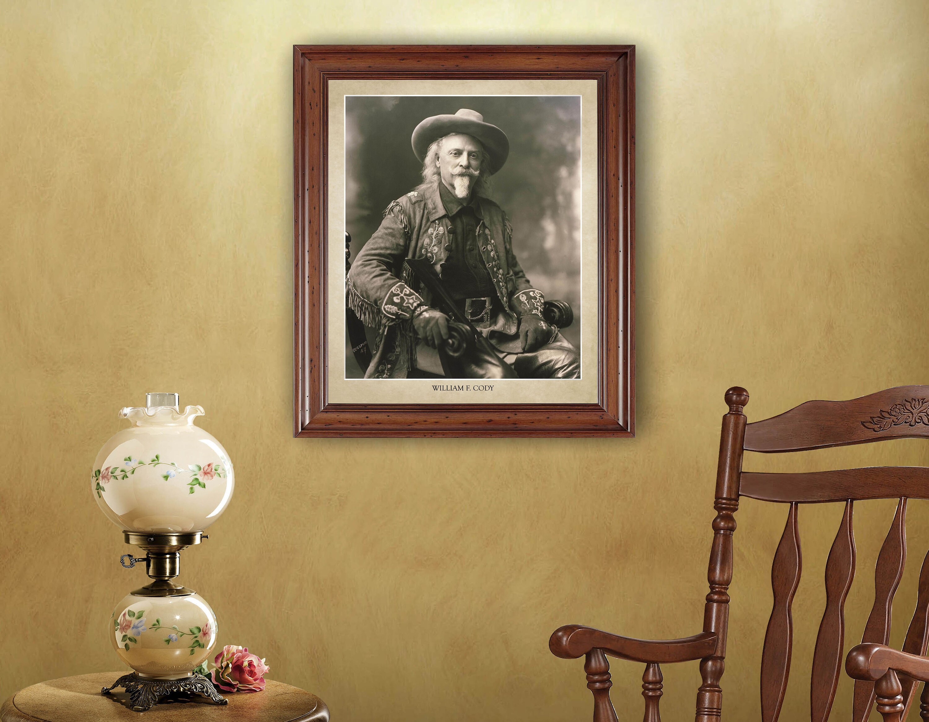 William F. Cody buffalo Bill Portrait 18x24 Print - Etsy