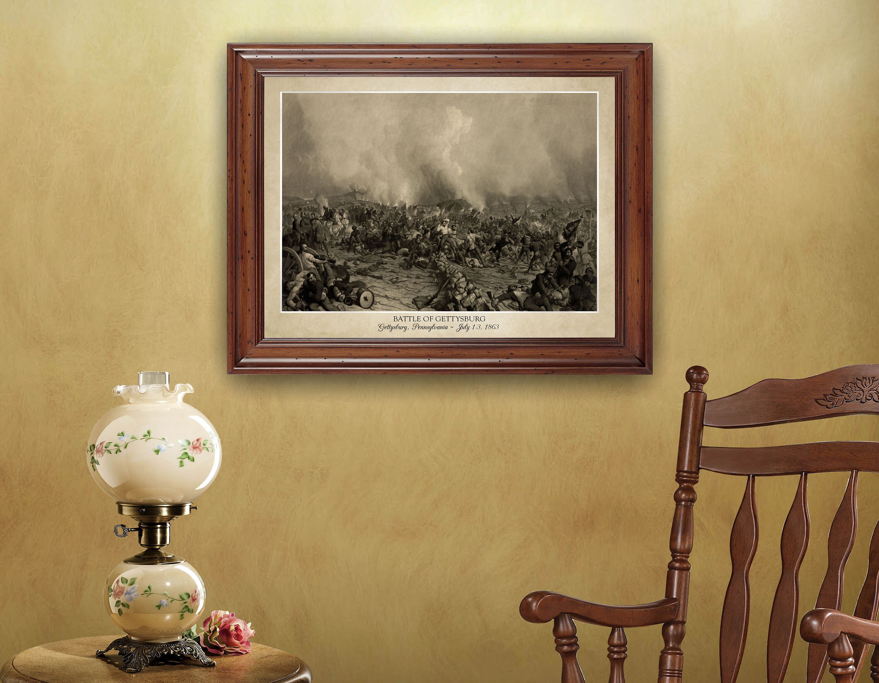 Battle of Gettysburg by Peter Frederick Rothermel; 18x24" Print (does ...