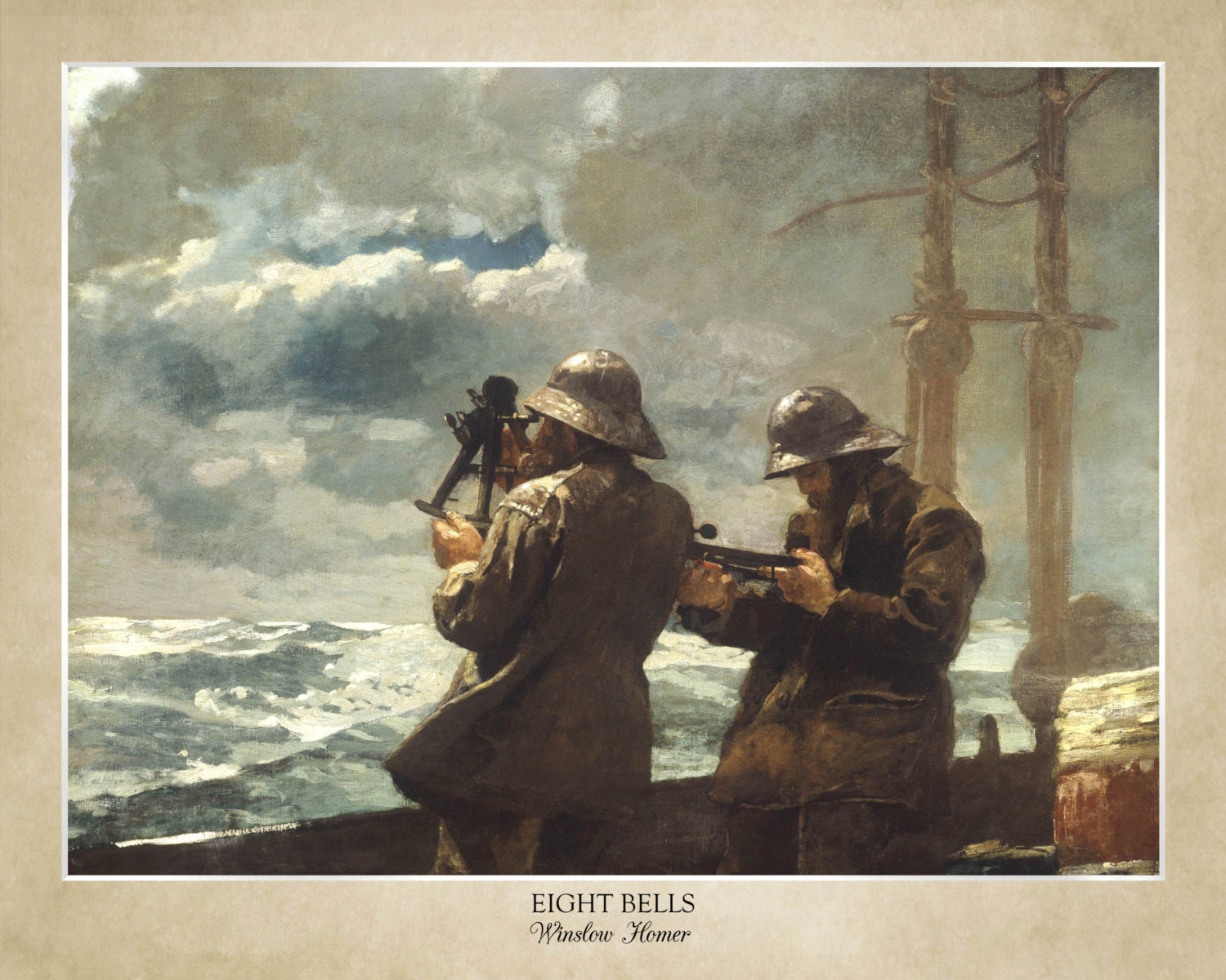 Eight Bells by Winslow Homer 1887 18x24 Print - Etsy