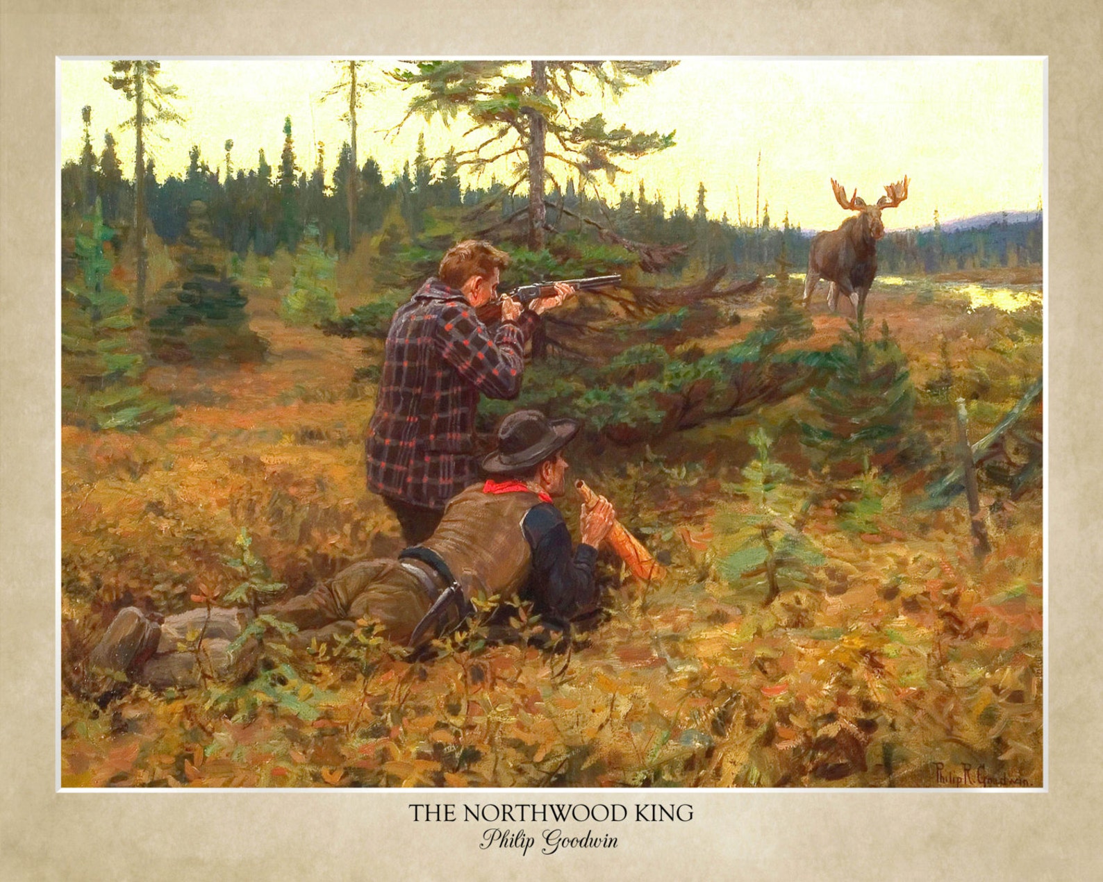 The Northwood King by Philip Goodwin 18x24 Print - Etsy