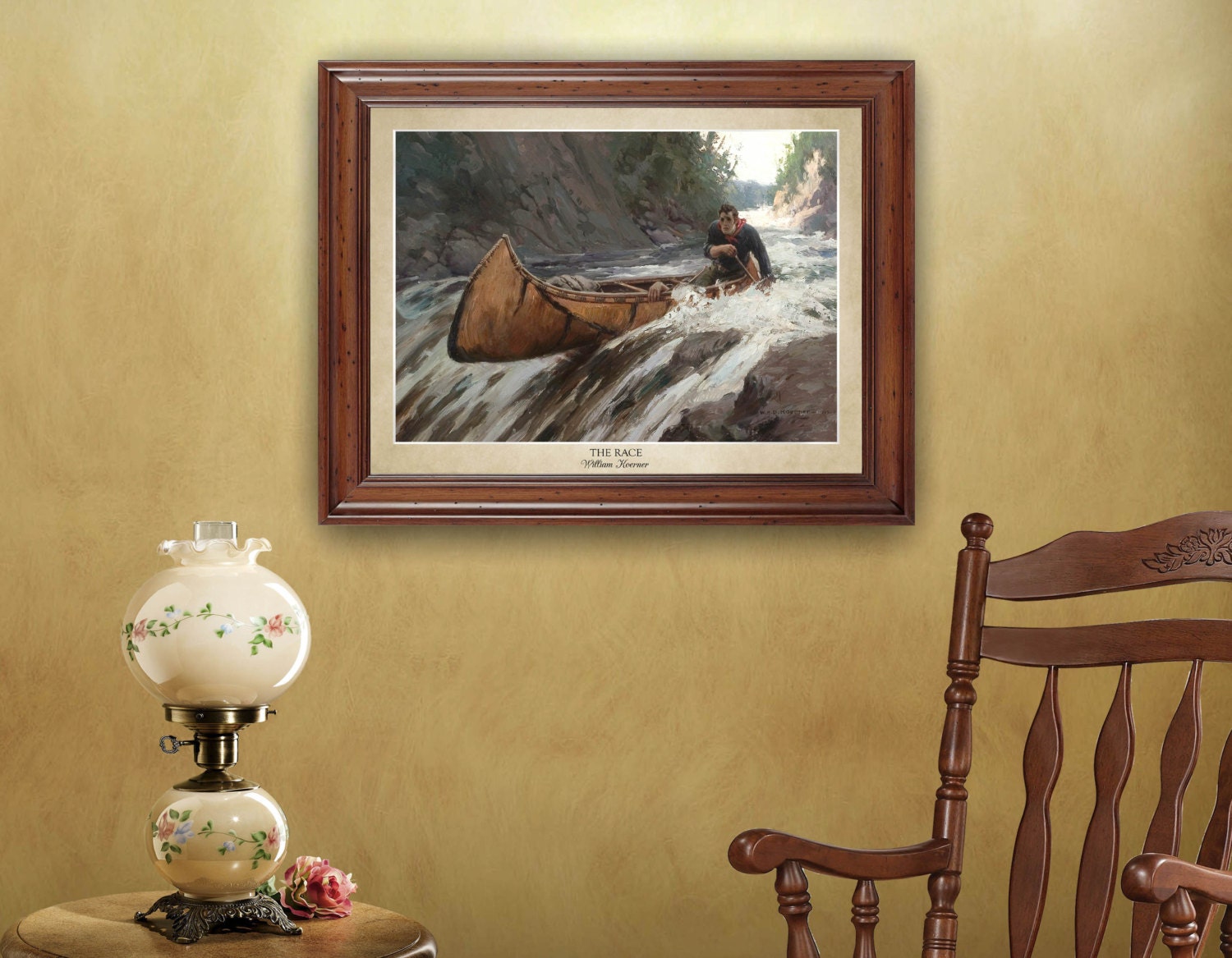 The Race by WHD (william) Koerner (1912); 18x24" Print Displaying the ...