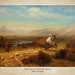 The Last of the Buffalo by Albert Bierstadt; 18x24" Print Showing ...