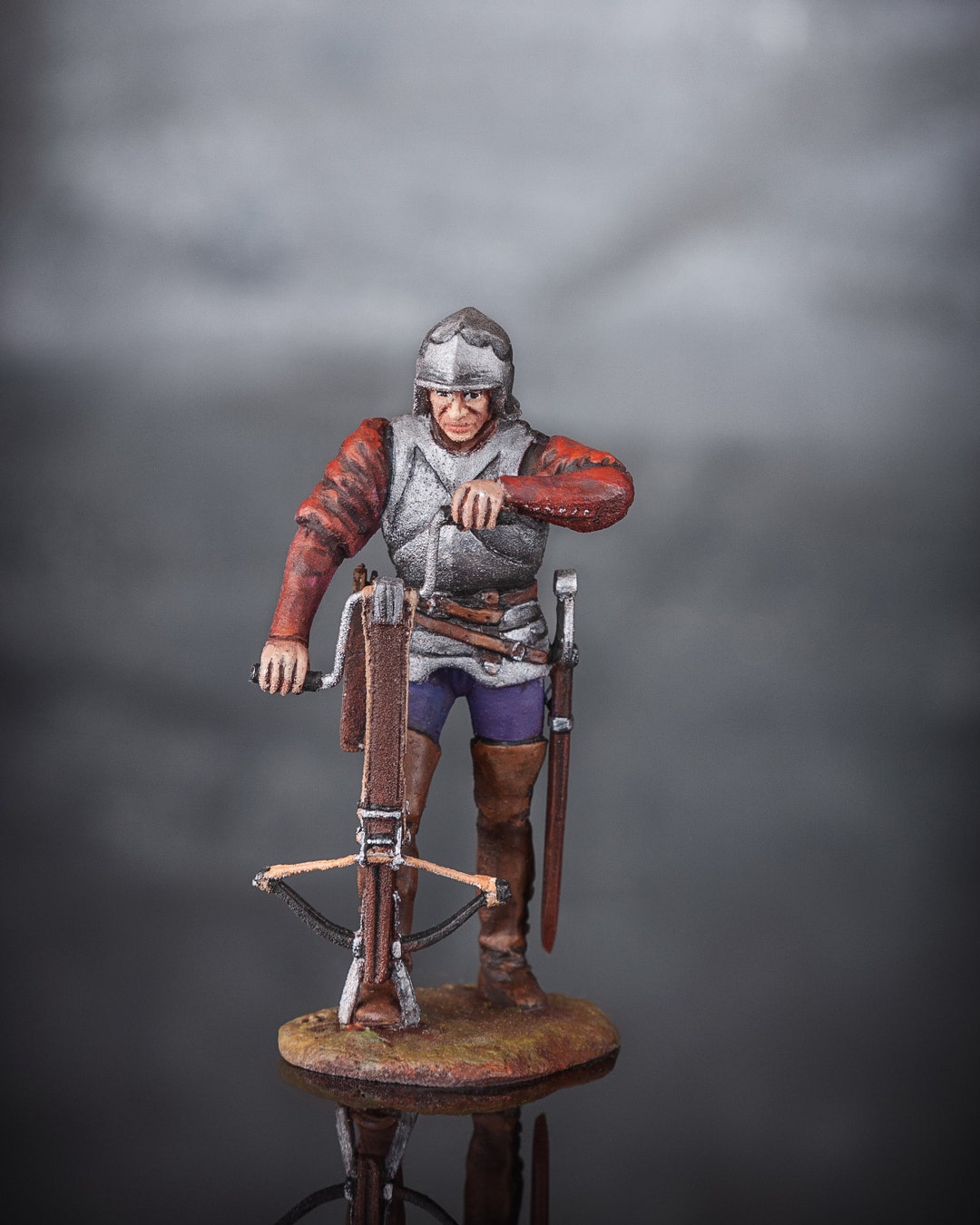 Crusader Miniature, Knight Crossbowman, European Сrossbowman, Soldier 1 ...