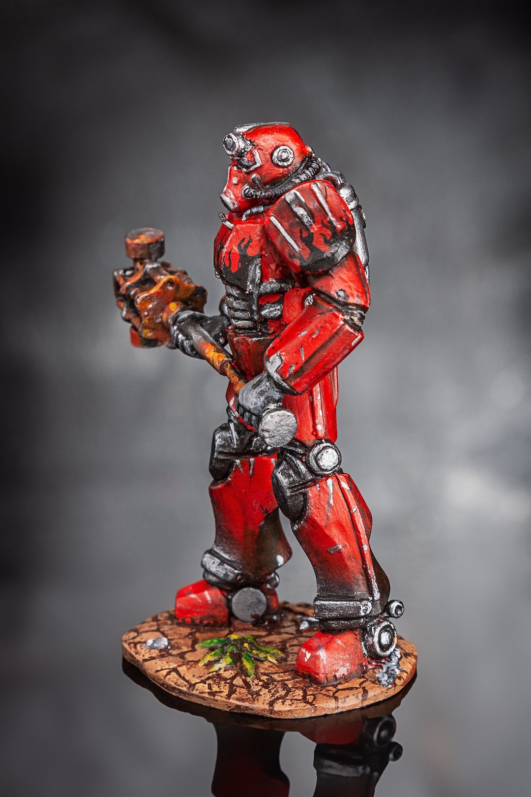 T-45 Power Armor Fallout, Miniature Figurines Action, Toy Soldiers ...