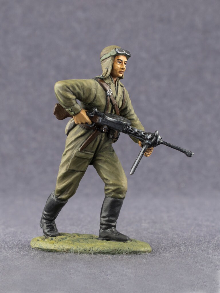 WW2 Toy Soldiers USSR Paratrooper Soldier 1/32 Scale World War | Etsy