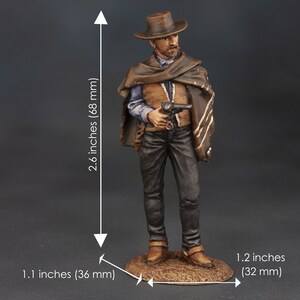 Wild West Cowboy Action Figures "good", Clint Eastwood as Blondie 1/32 ...