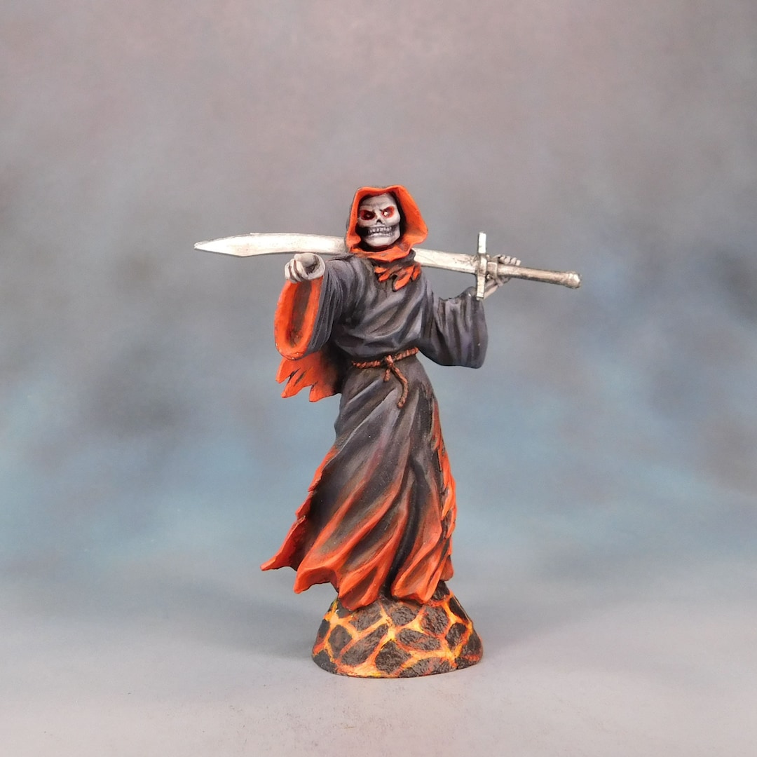 Skeleton With Longsword, Miniatures Toy Statue 54mm, Dead Skeleton ...