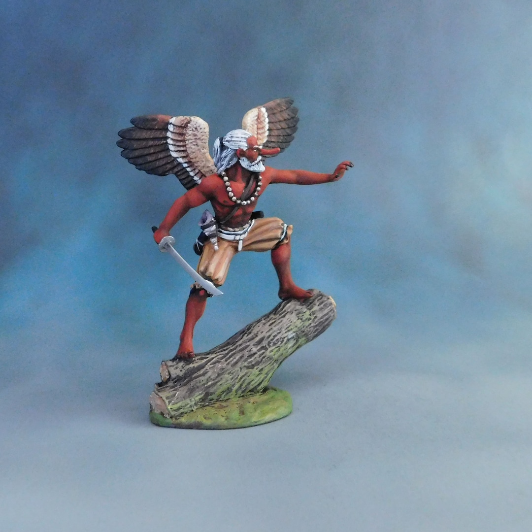 Medieval Japan Monk Tengu, 3D Printed Tabletop, Tengu Miniature ...