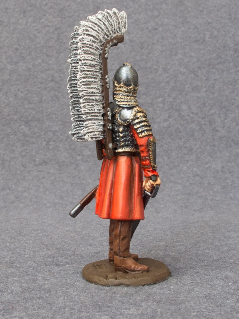 Winged Hussar Soldier Action Figure Polish Hussar Painted | Etsy