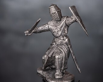 Medieval Knight 54mm - Etsy