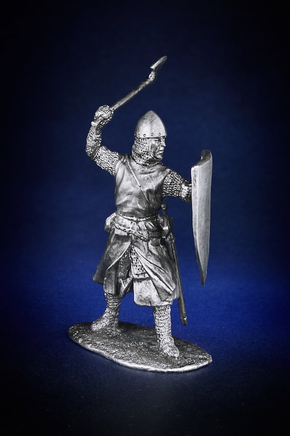 54mm knight European Knight End of 12 century 1:32 Scale Figure Art ...