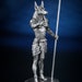 Tin Metal Figurine Anubis, Miniature Anubis Statuette, Egyptian God ...