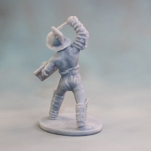 Roman Gladiator Toy Soldier 54mm, Scale Miniature Figurine of Knight ...