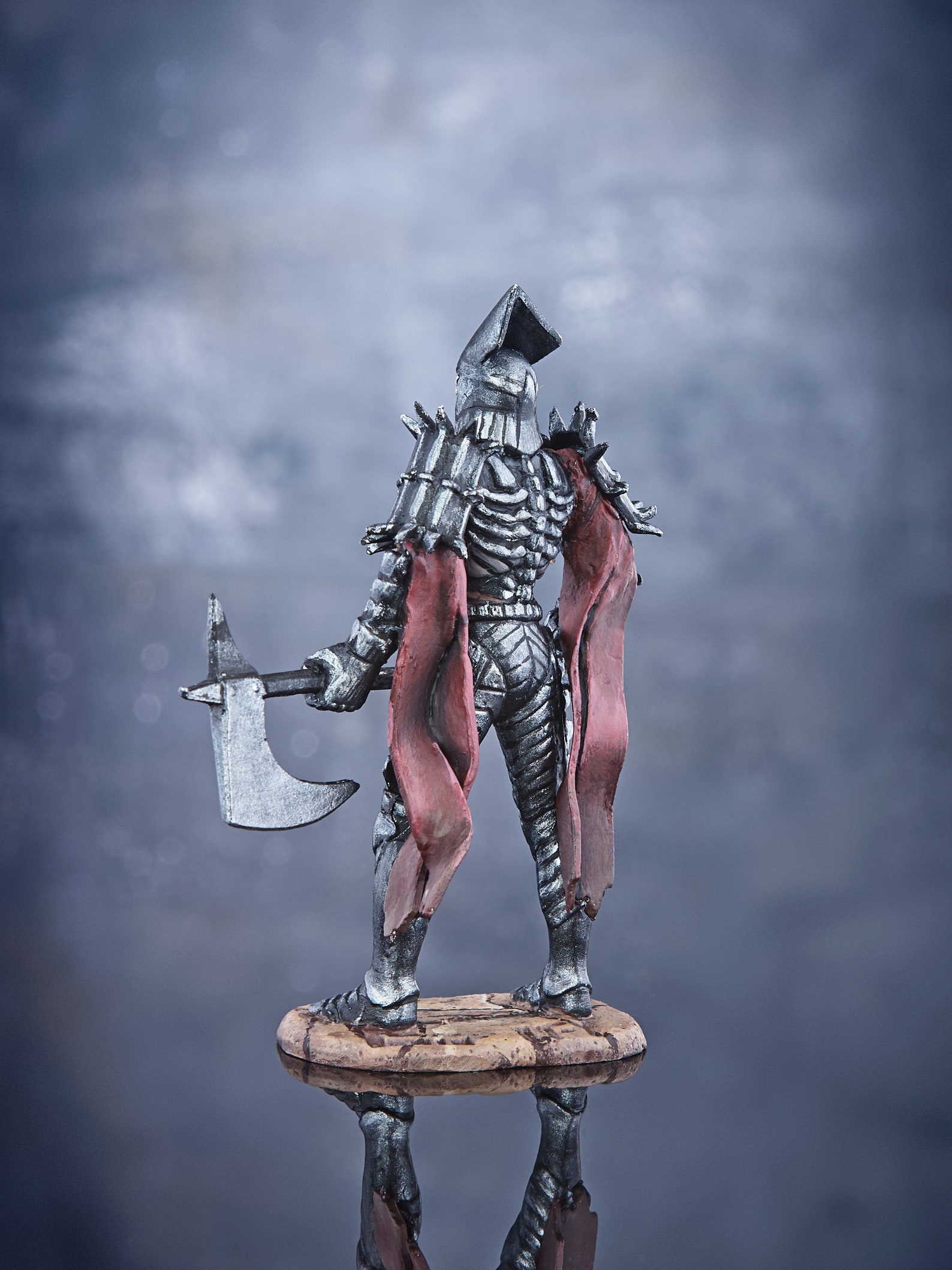 Skeleton With Ax Nithral Miniature Model Toy Collection Tin - Etsy
