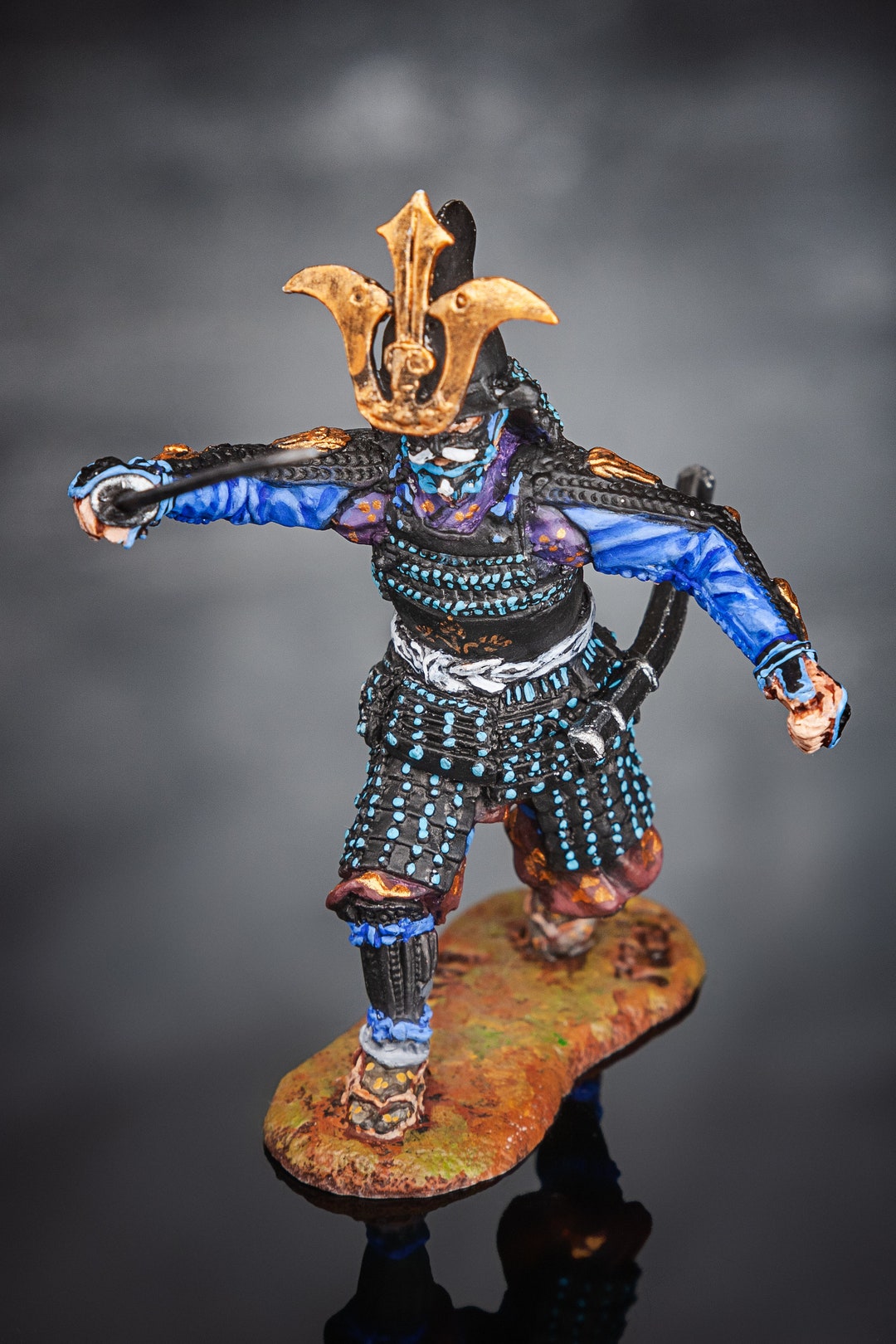 Samurai Japanese Collectible, Middle Ages Toy Soldier, Japanese Samurai ...