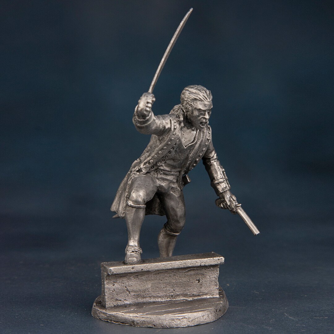 Tin Metal Figurines, Fathers Gift, Metal Figure, Miniature Tin Toys ...