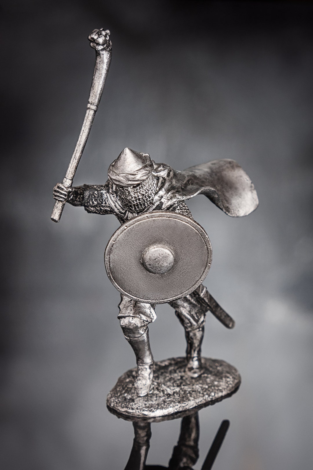 Saracen Faris Soldier, Medieval Saracens Action Figurine 54mm, Metal ...