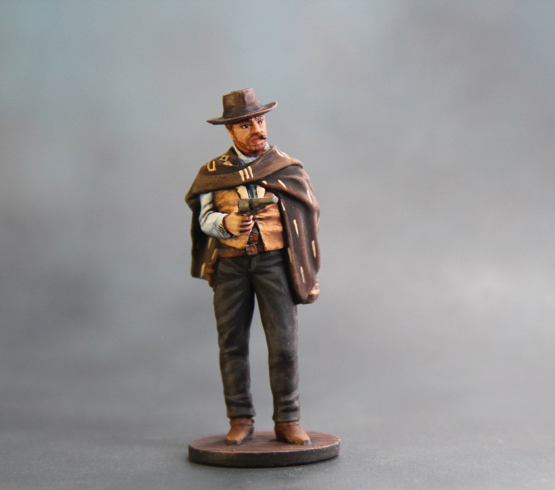 Cowboy Miniature 54mm, Highly Detailed Resin Figurine, 3D Printed ...