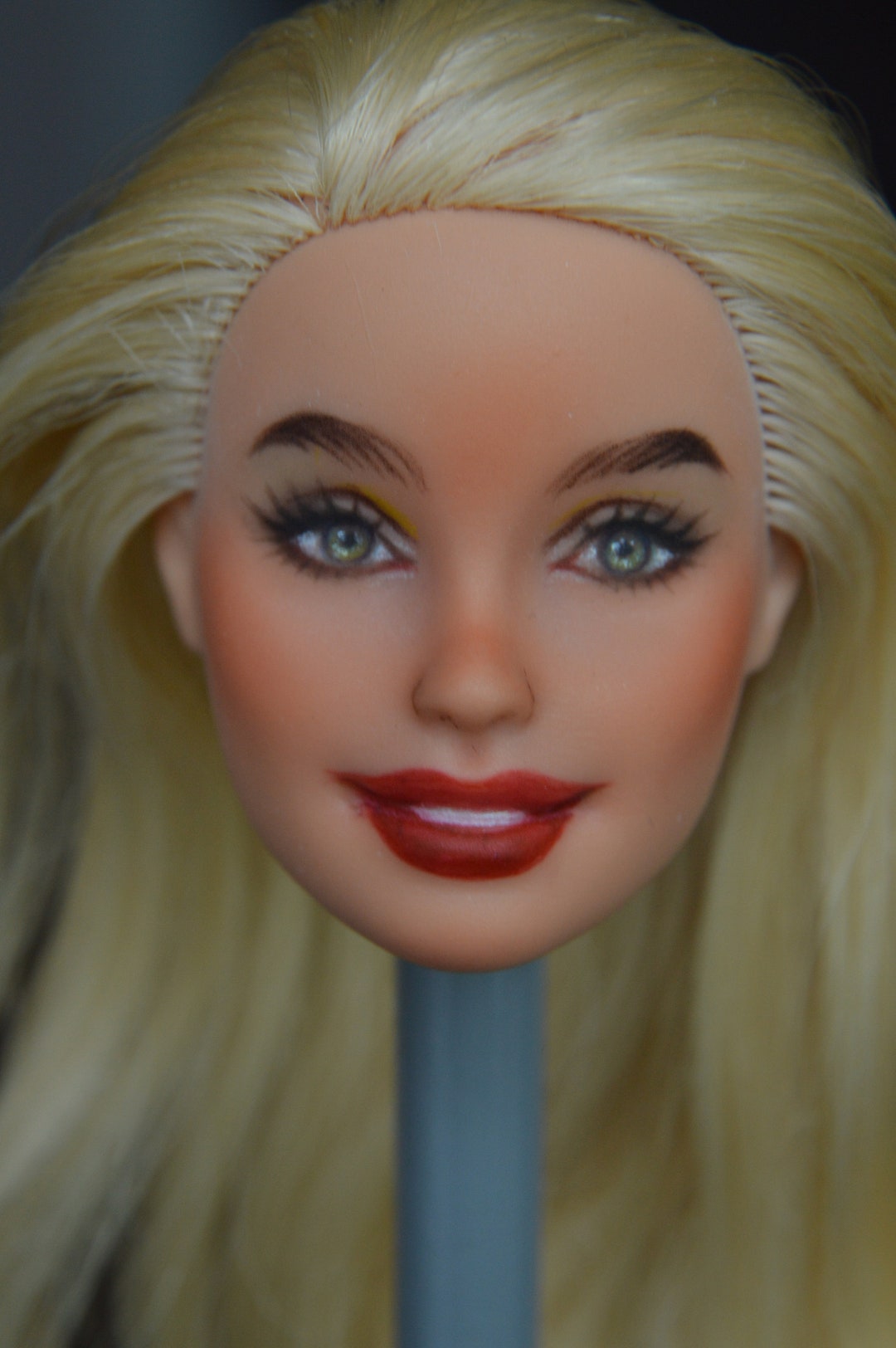 Barbie Head, Repaint, Custom, OOAK - Etsy