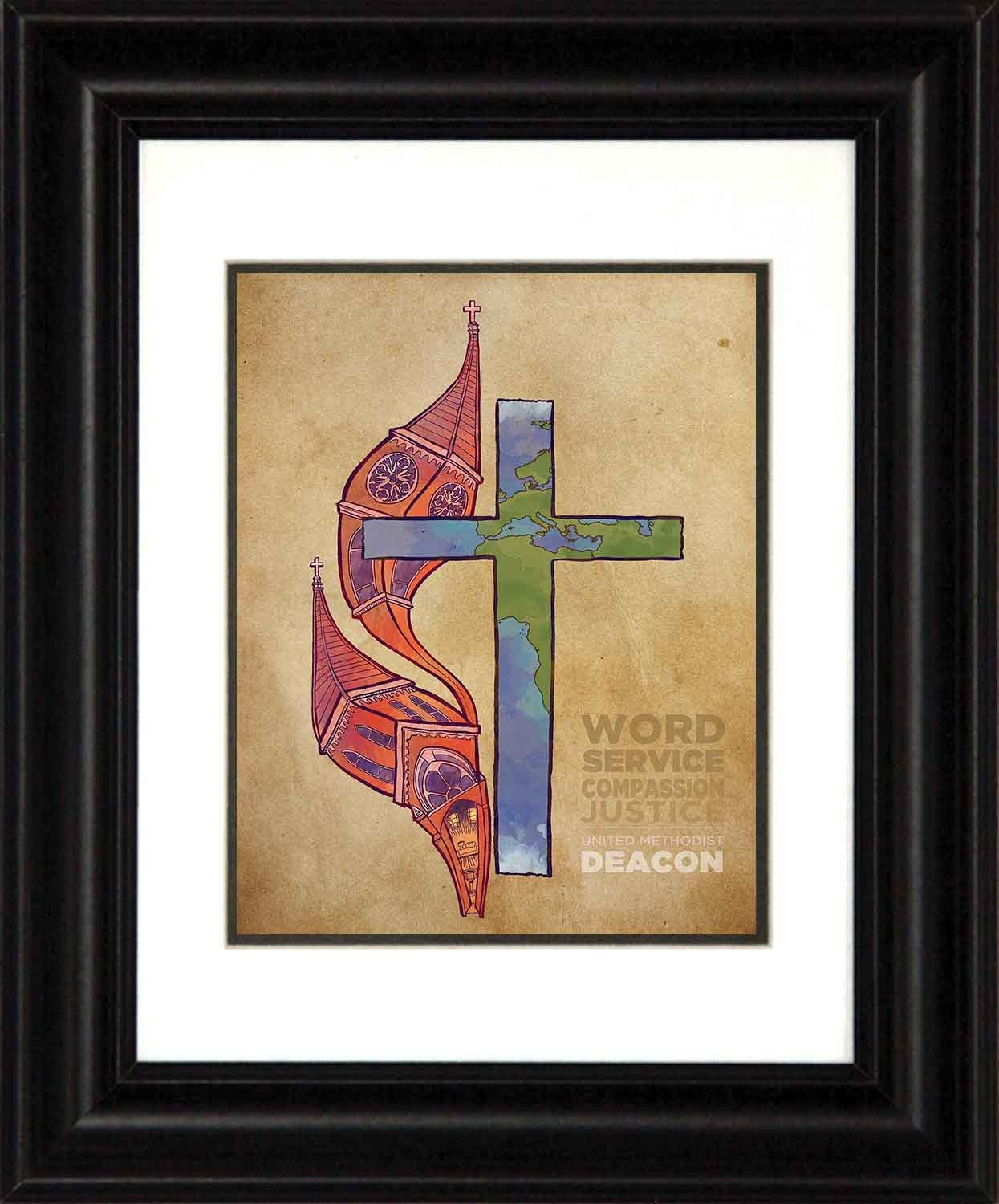 United Methodist Deacon Church & World Print - Etsy