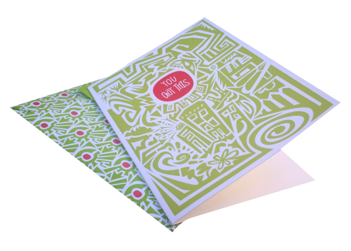 You Got This Good Luck Card With Envelope Instant Download - Etsy