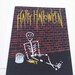 Halloween Card - Printable Skeleton Greeting - Happy Halloween - Etsy