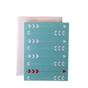 INSTANT DOWNLOAD - Arrows - Printable DIY Card for Friend, Love, Anyone ...