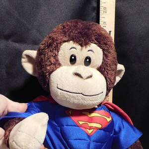 Vintage Smiling Chimp Superman Build-a-bear Plush Keepsake - Etsy
