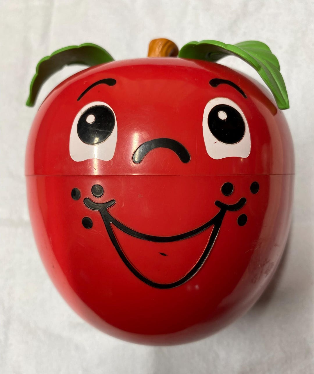 Happy Apple Short Stem Fisher Price Fun Boys& Girls Red Apple Toy - Etsy
