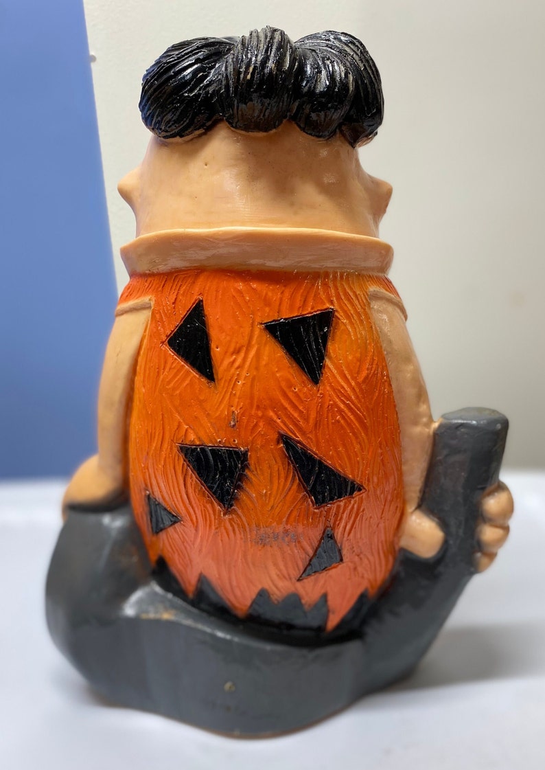 Vintage Fred Flintstone Collectable Flintstones Coin Bank Fred Keepsake ...