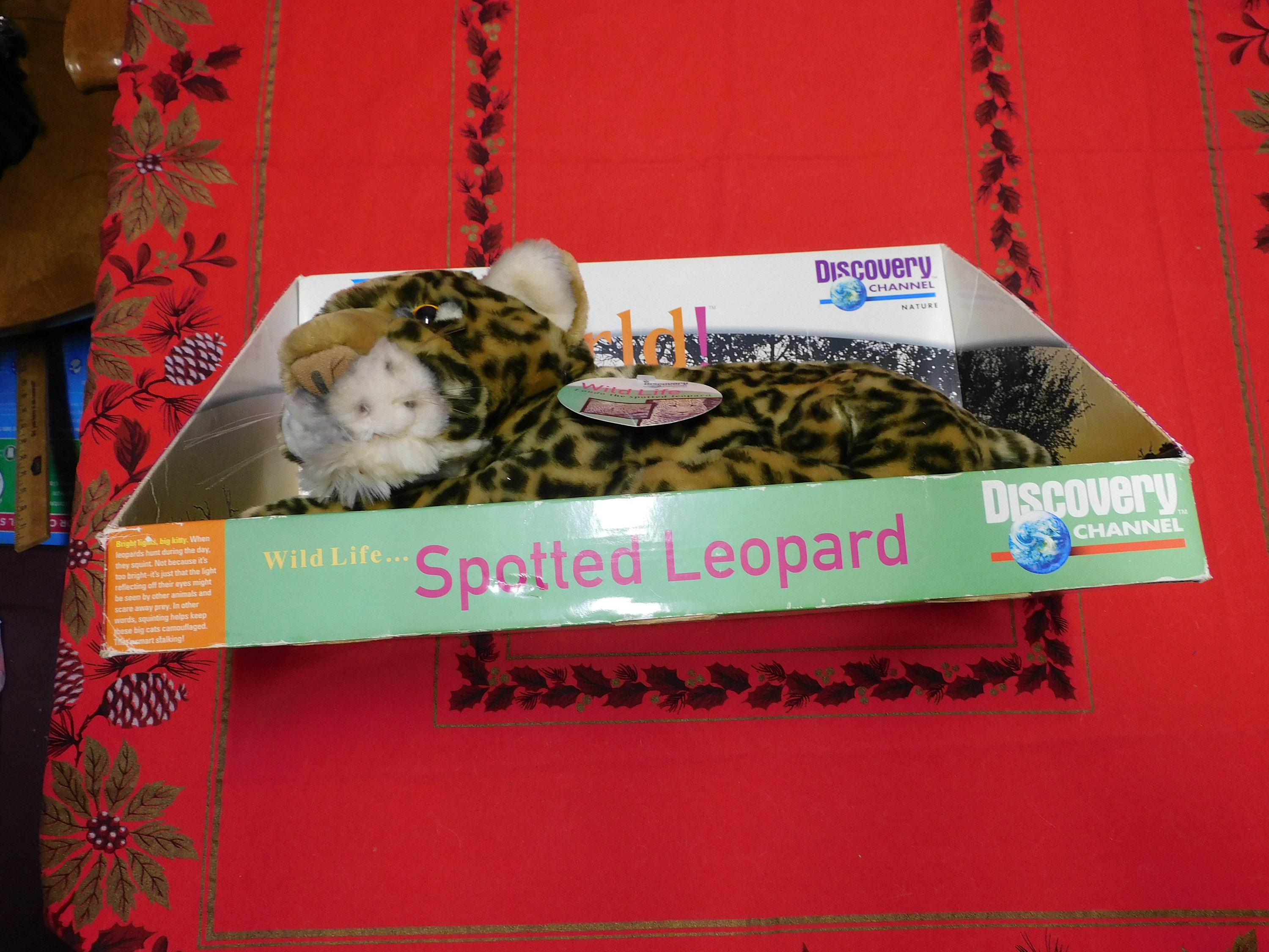 Vintage Londo the Spotted Leopard Discovery Channel Nature - Etsy
