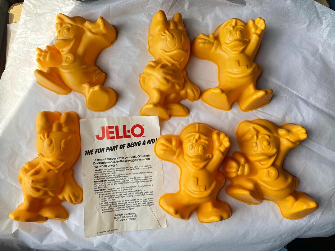 Disney's Ducktales Gelatin Mold Jell-o - Etsy