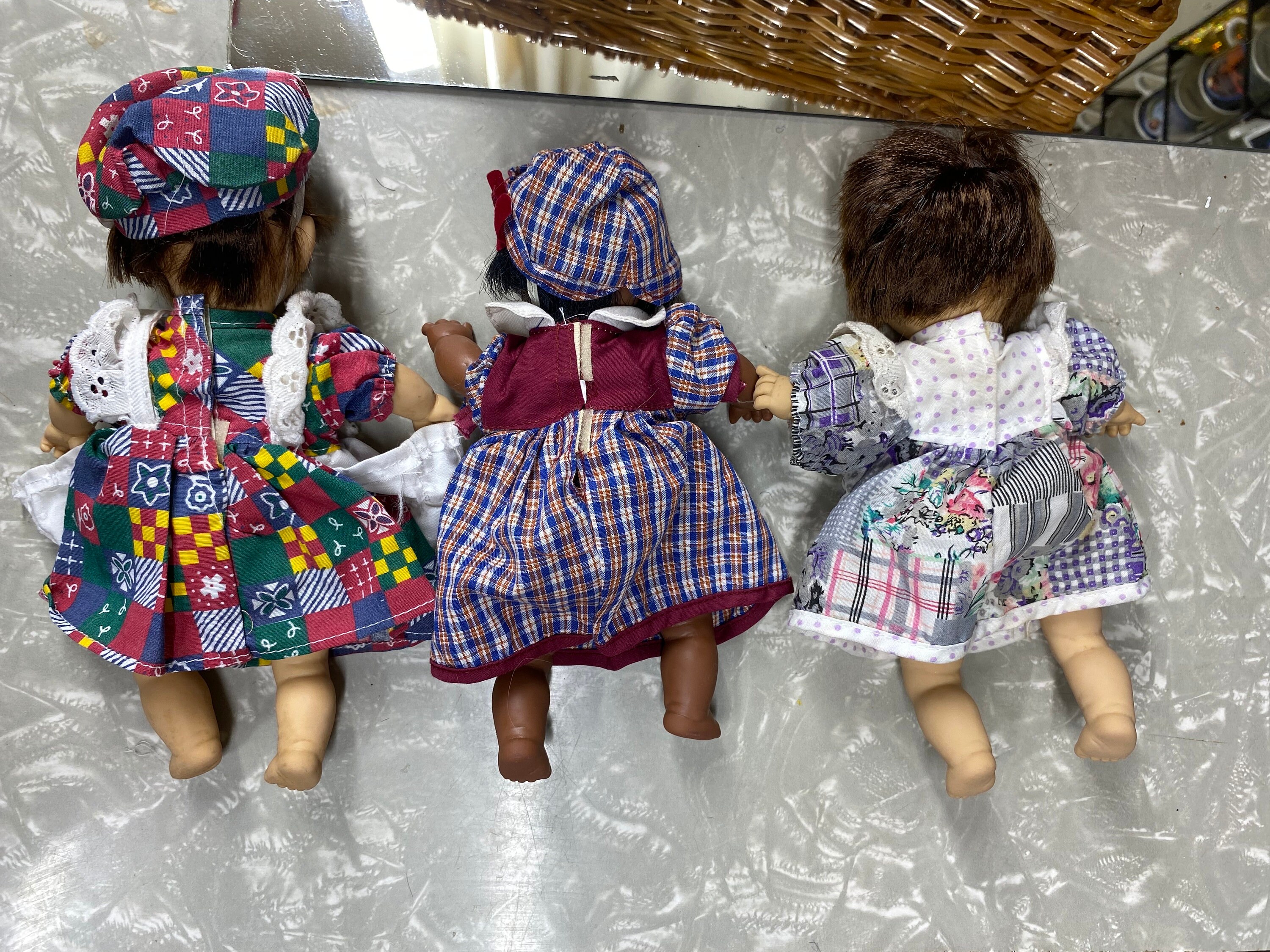 Vintage Happy Kids Bean Bag Doll Collectable Gi-go Dolls About 8 Baby ...