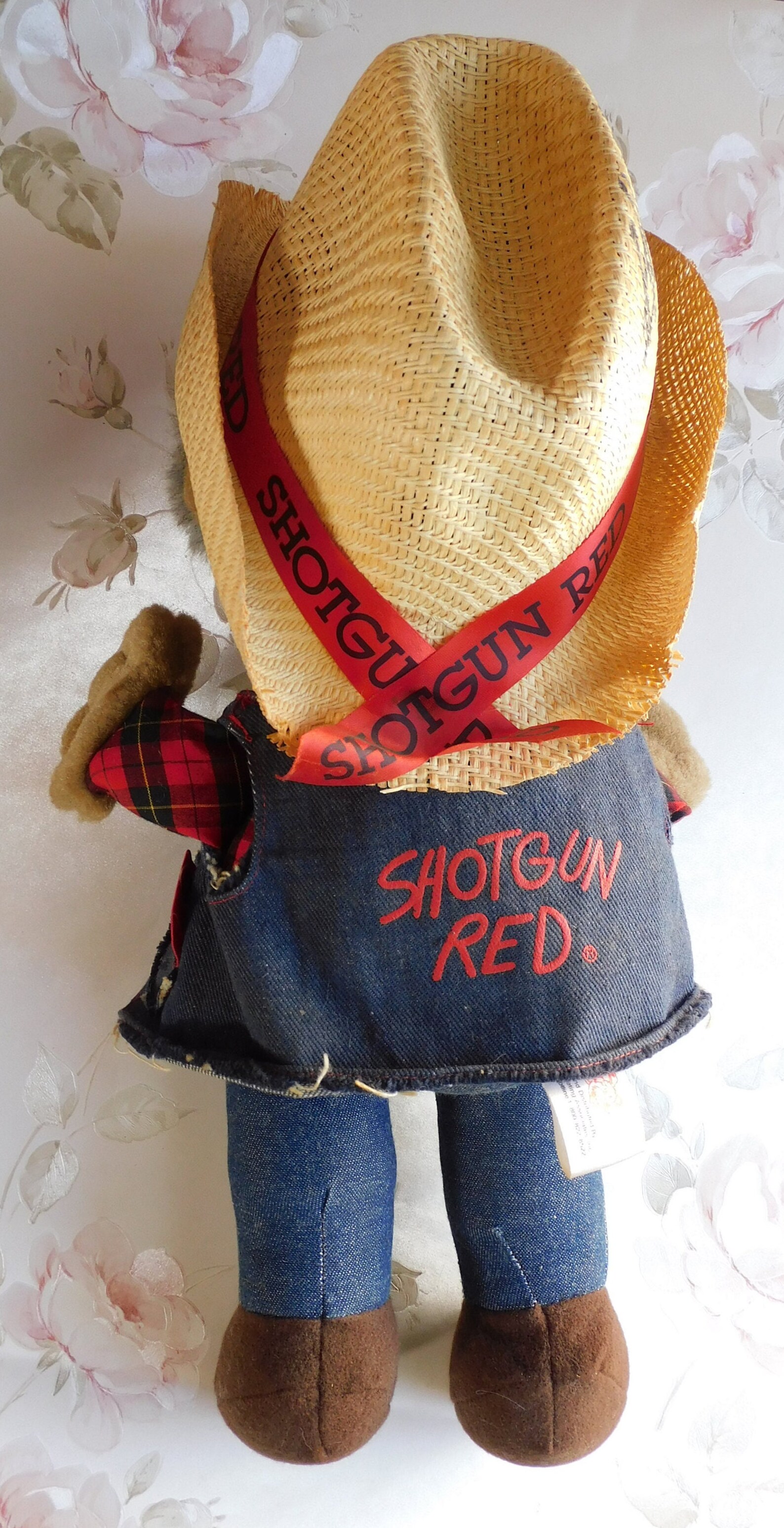 Vintage Autographed Hee Haw Collectable Shotgun Red Plush Stuffed Doll ...