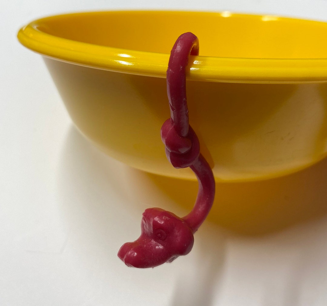 Vintage Figures Kaa 1960's Nabisco Cereal Disney Jungle Book Bowl ...