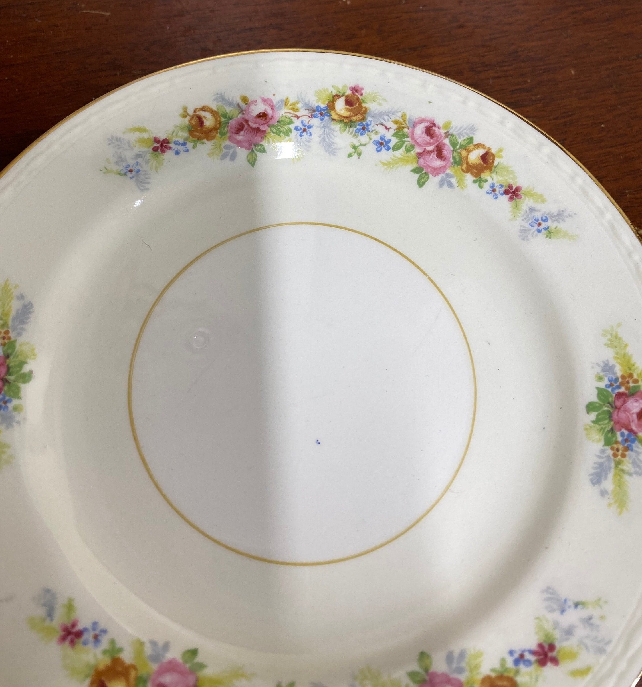 Vintage Eggshell Georgian Plates Collectable Snack Plate Keepsake by ...