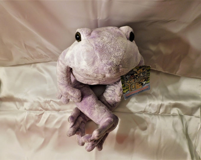 Big Light Purple Frog, Commonwealth, Frog, Hug A Plush, Stuffed Animal ...
