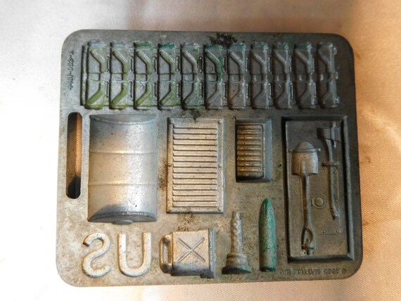 Mattel Thingmaker Fighting Men Metal Mold USA 1965 Thingmaker | Etsy