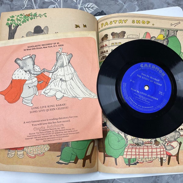 The Story of Babar - Etsy