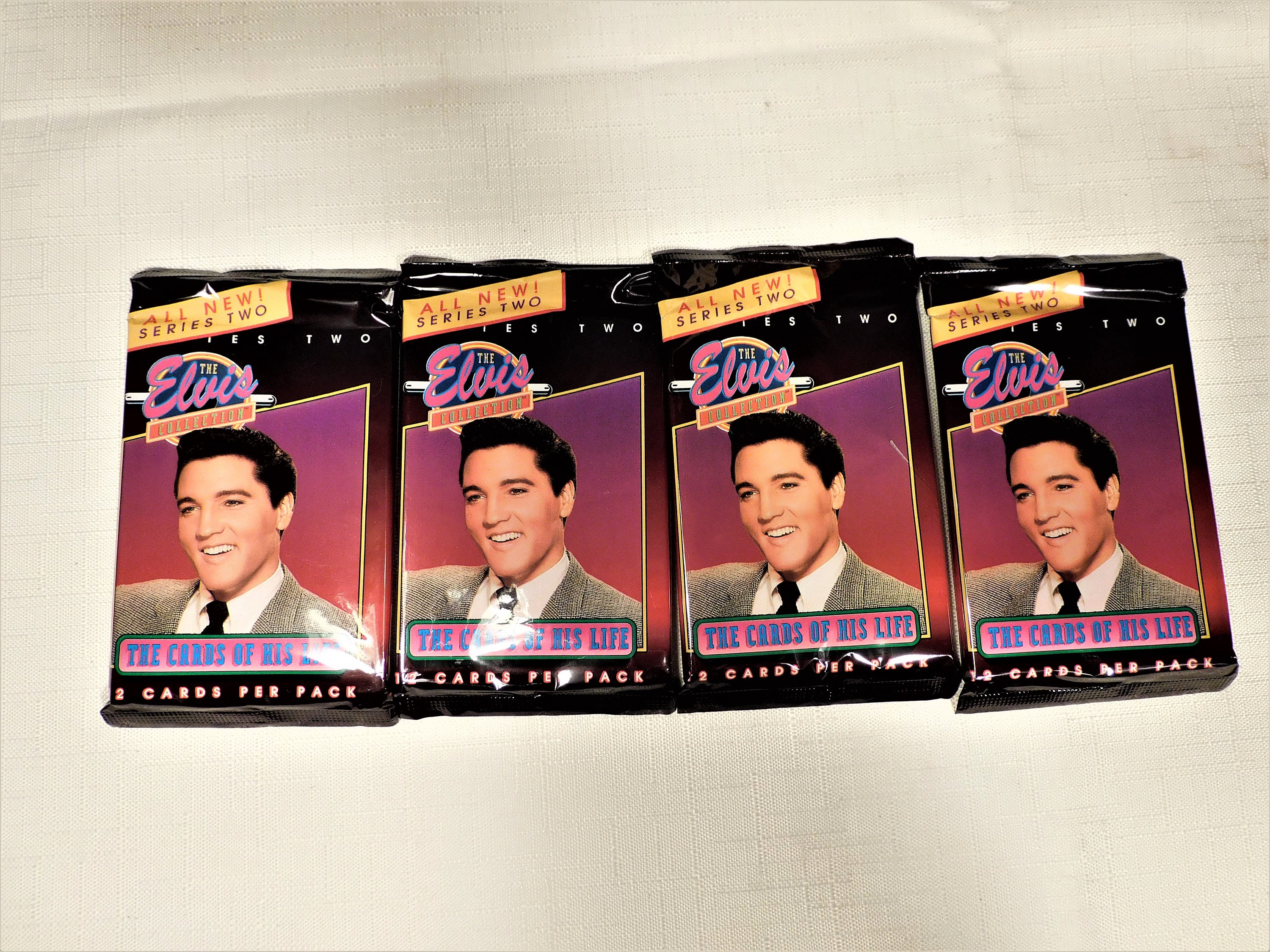 Vintage the Elvis Cards Collection Cards Series Two Not Opened - Etsy