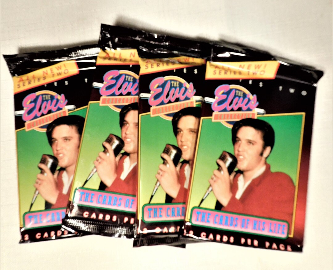 Vintage the Elvis Cards Collection Series Two Keepsake Not Opened Elvis ...