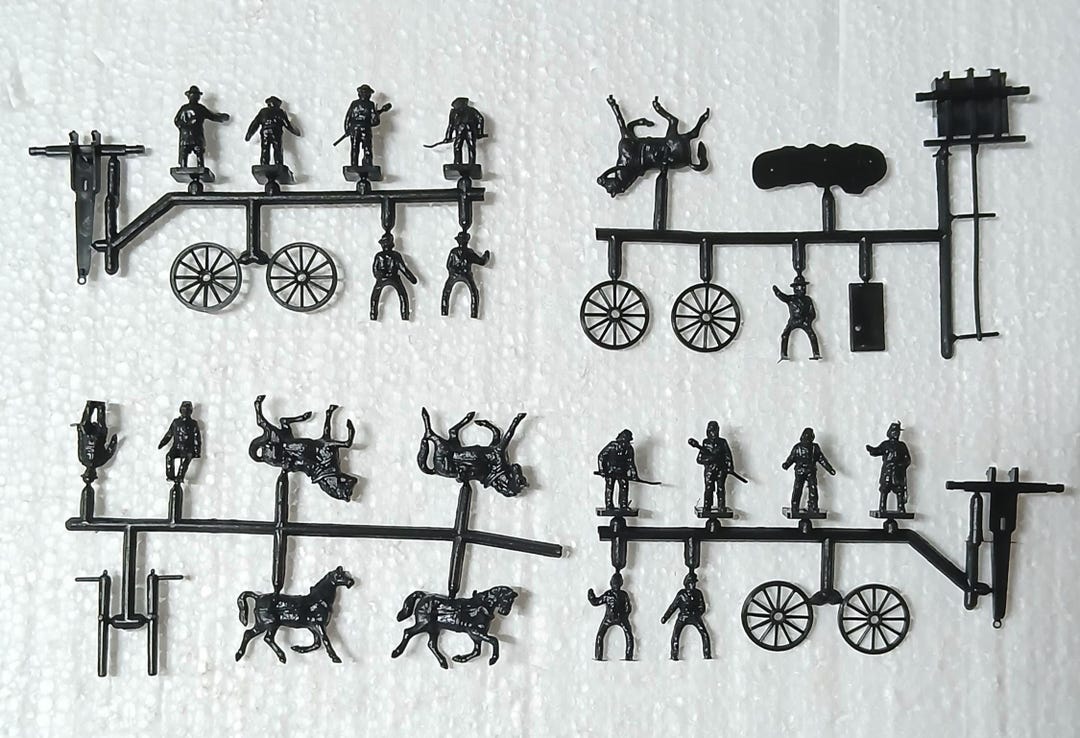 American Civil War Artillery Batteries Airfix - Etsy