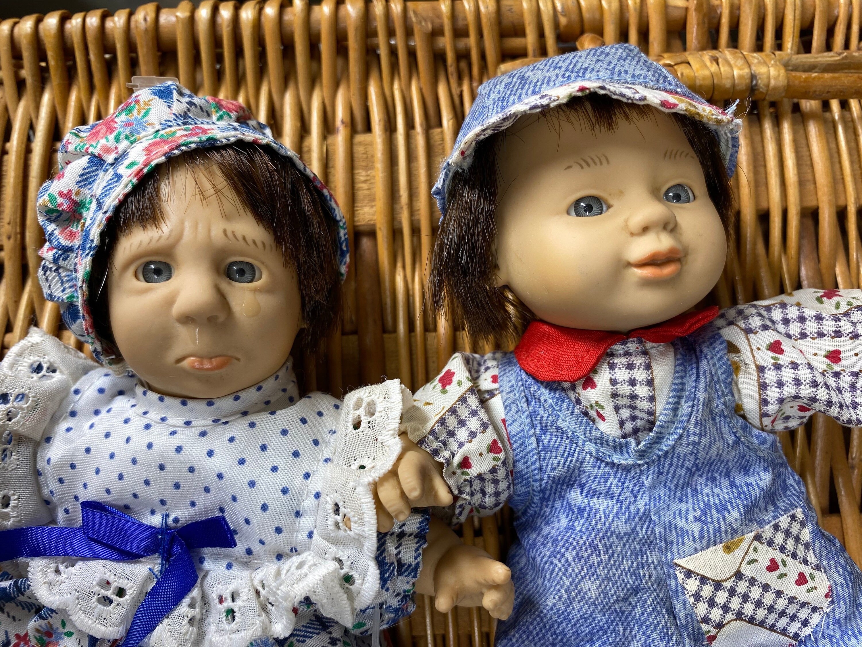 Vintage Happy Kids Bean Bag Doll Collectable Gi-go Dolls About 8 Baby ...