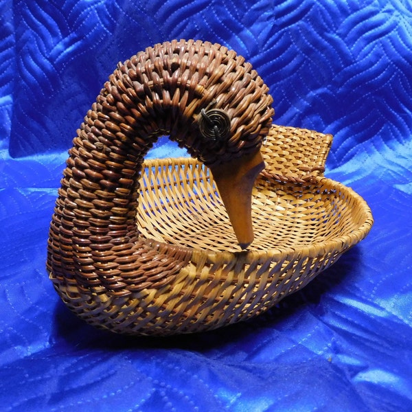 Wicker Basket Vintage - Etsy