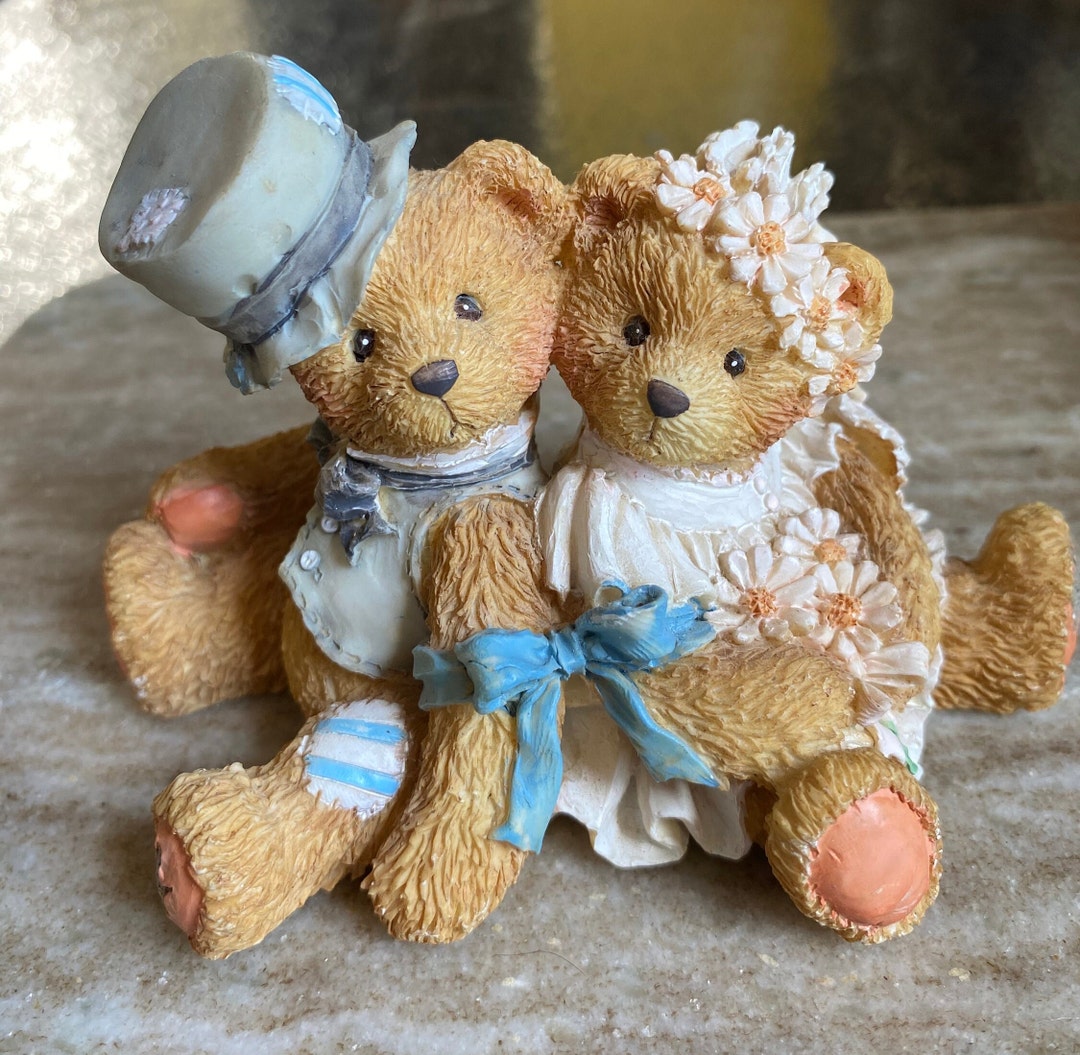 Vintage Robbie & Rachael Collectable Cherished Teddies Keepsake by ...