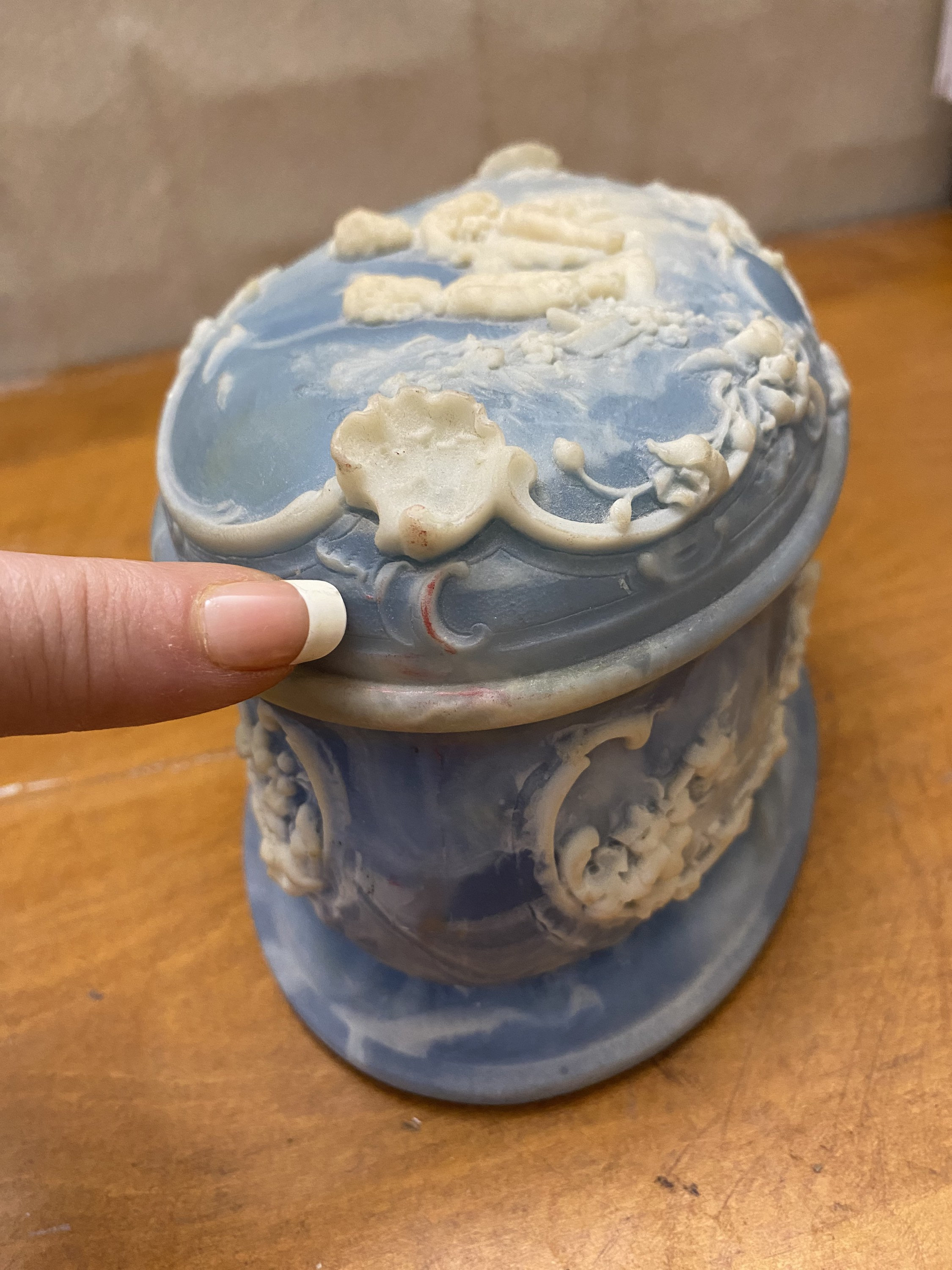 Vintage Incolay Stone Box Collectable Jewelry Box Keepsake - Etsy